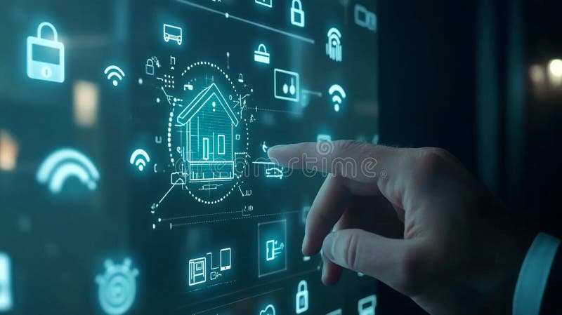 Control Interface Modern House Automation Stock Illustrations – 6,230 ...