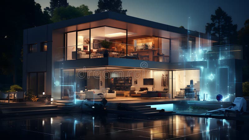 Smart Home Technology Integrates Various Household Devices for Enhanced ...
