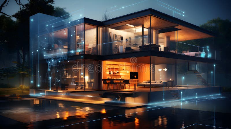 Smart Home Technology Integrates Various Household Devices for Enhanced ...
