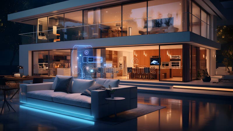 Smart Home Technology Integrates Various Household Devices for Enhanced ...