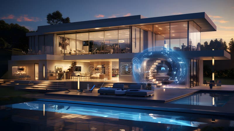 Smart Home Technology Integrates Various Household Devices for Enhanced ...