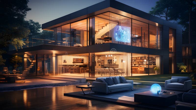 Smart Home Technology Integrates Various Household Devices for Enhanced ...