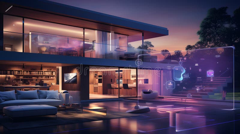 Smart Home Technology Integrates Various Household Devices for Enhanced ...