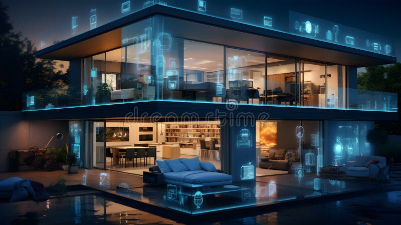 Smart Home Technology Integrates Various Household Devices for Enhanced ...