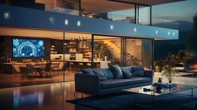 Smart Home Technology Integrates Various Household Devices for Enhanced ...