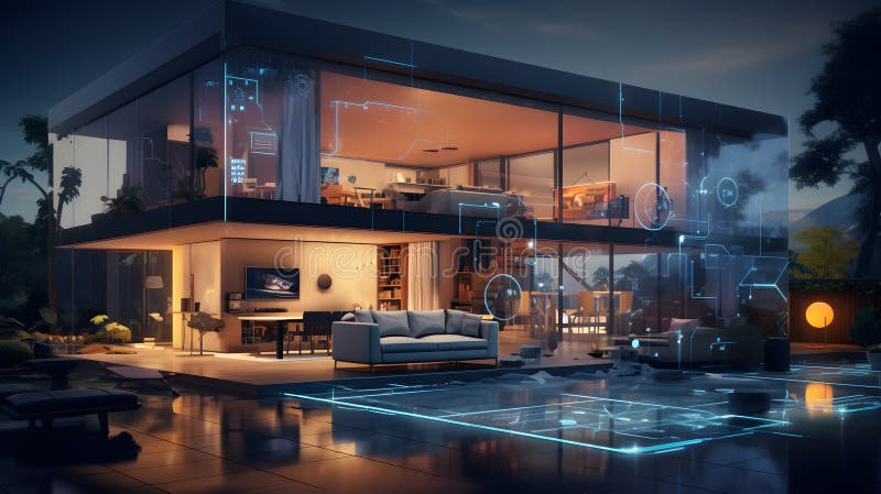 Smart Home Technology Integrates Various Household Devices for Enhanced ...