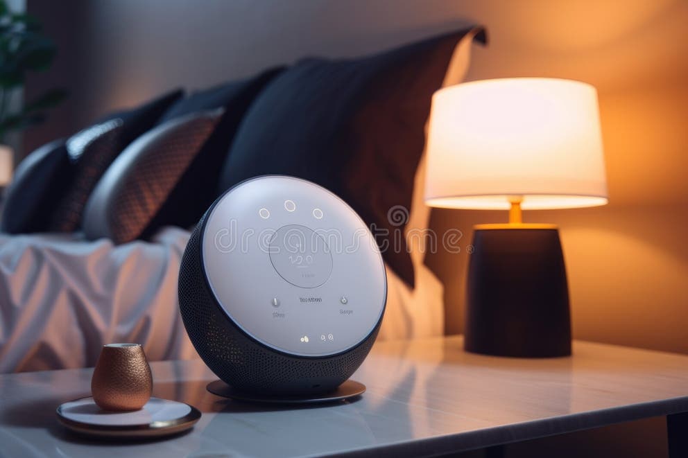 Smart Home, with Touchpad and Voice Activated Controls Stock ...