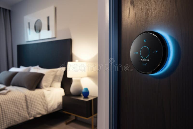 Smart Home, with a Variety of Iot Sensors and Monitoring Equipment ...