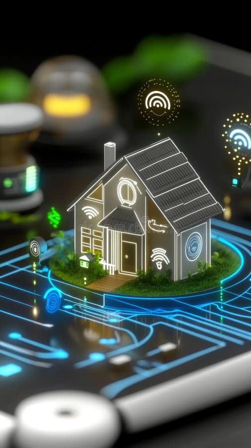 Smart House Design Showcases Innovative Technology and a Clean User ...