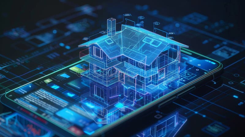 Smart House Projection Onto Smartphone Using Transparent Holographic ...