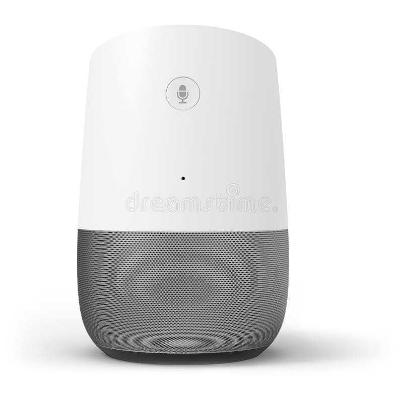 Smart hub home assistant stock illustration. Illustration of isolated ...