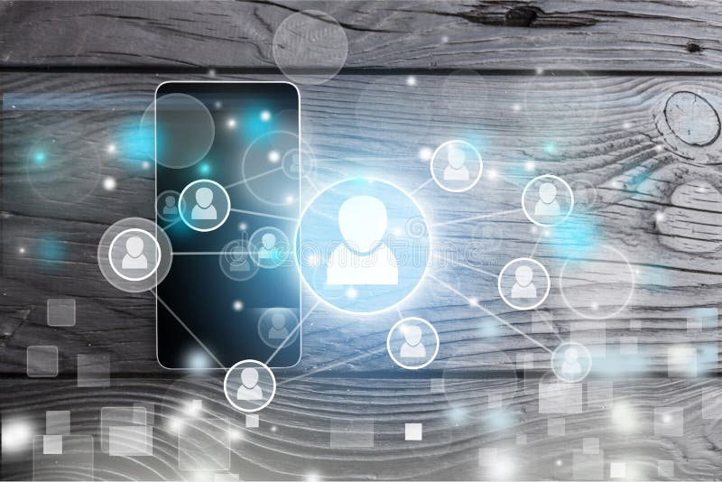 Smart stock illustration. Illustration of hand, creative - 110579496