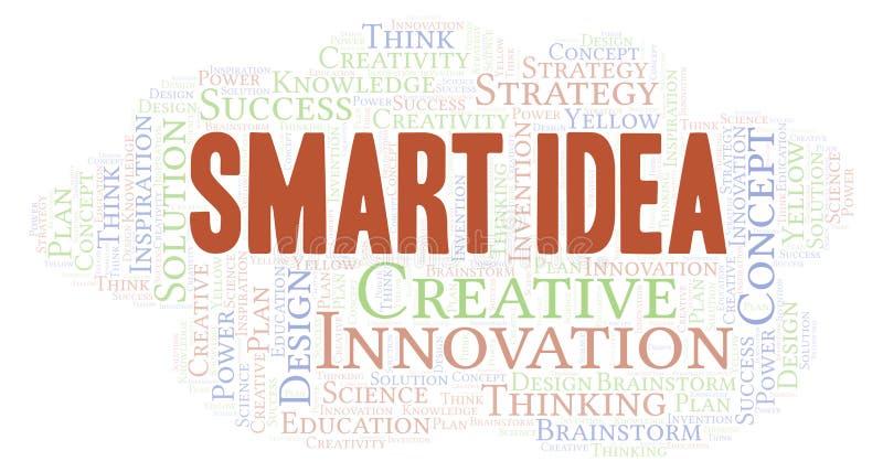 Smart. Typography Word Picture As Bee Image Stock Vector - Illustration ...