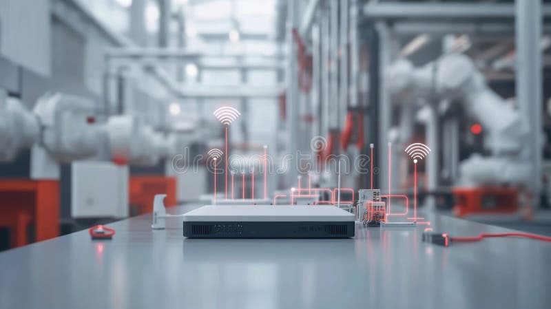 Smart Industry Control Panel Communicating with Robotic Arms Using ...