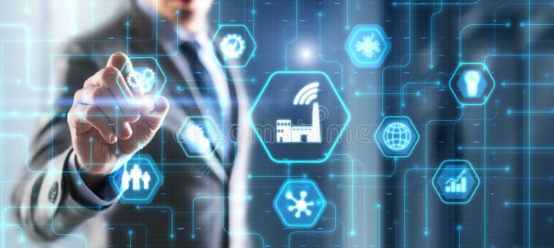 Smart Industry. Technology Process Automation Concept Stock ... Smart Industry. Technology Process Automation Concept Stock ...