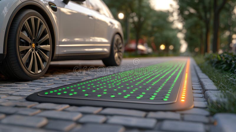 Smart Integrated Road Solutions with Electromagnetic Features Stock ...