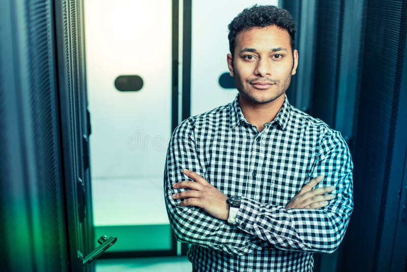 Smart Intelligent Young Man Thinking about the Case Stock Image - Image ...