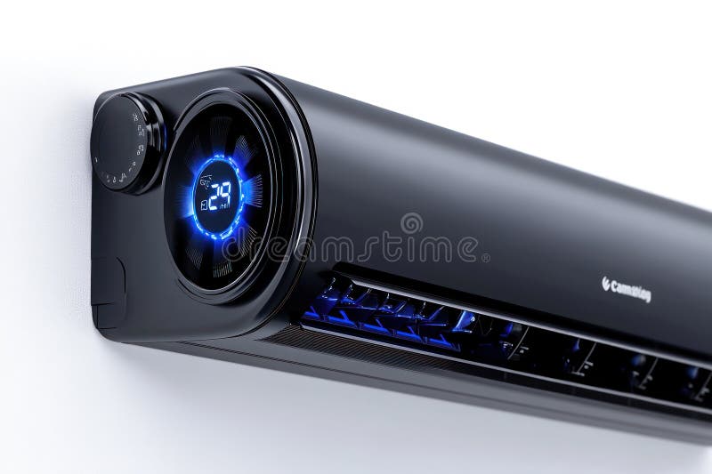 Smart IoT Home Air Purifier & AC Split Unit with Temperature Control ...