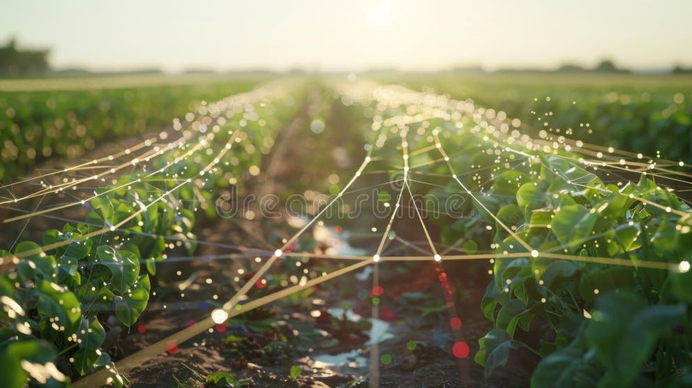 A Smart Irrigation System Automatically Adjusts Water Usage Based on ...