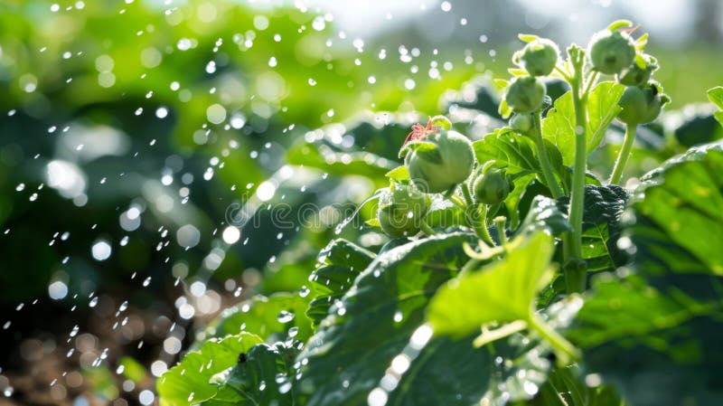 A Smart Irrigation System Uses Weather Forecasting Data and AI ...