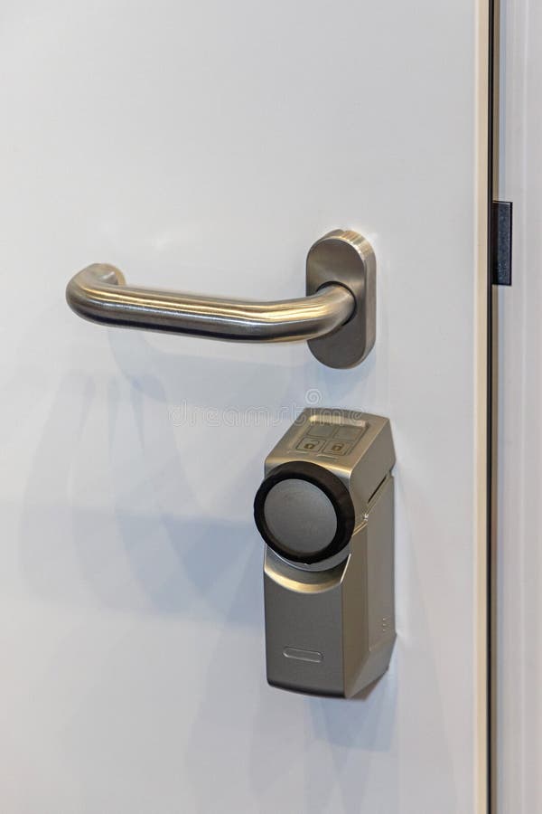 Smart Key Electronic Door stock image. Image of security - 274086839
