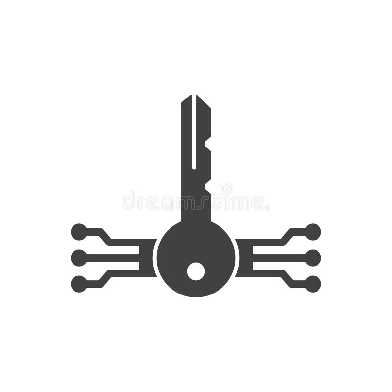 Smart Key Icon stock illustration. Illustration of access - 376355580
