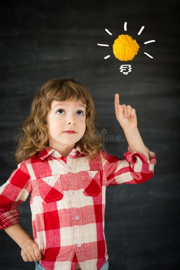 Smart kid stock photo. Image of clever, hand, creative - 38989654