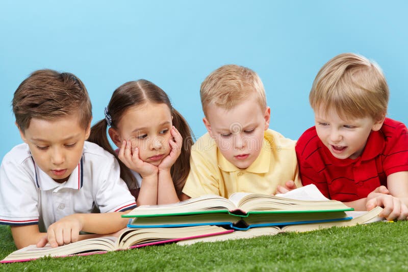 Smart kids stock image. Image of child, female, preschool - 26817013