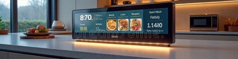 Smart Kitchen Display with Recipe Suggestions and Nutritional ...