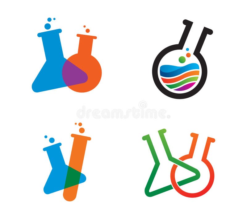 Smart Lab Logo or Icon Template Design Stock Vector - Illustration of ...