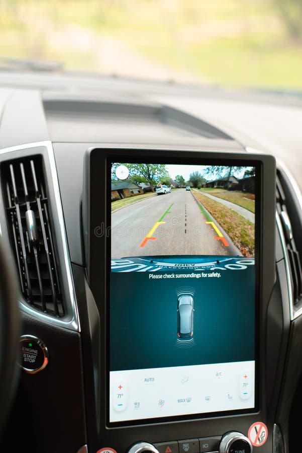 Smart LCD Touchscreen with Backup Camera View and Digital Climate ...