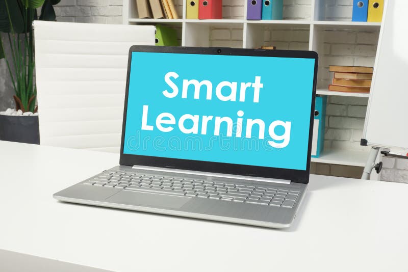 Smart Learning is Shown on the Business Photo Using the Text Stock ...