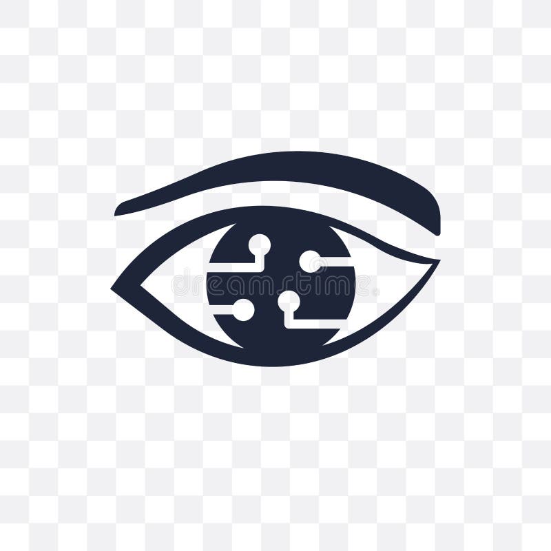 Smart Lens Transparent Icon. Smart Lens Symbol Design from Artificial ...