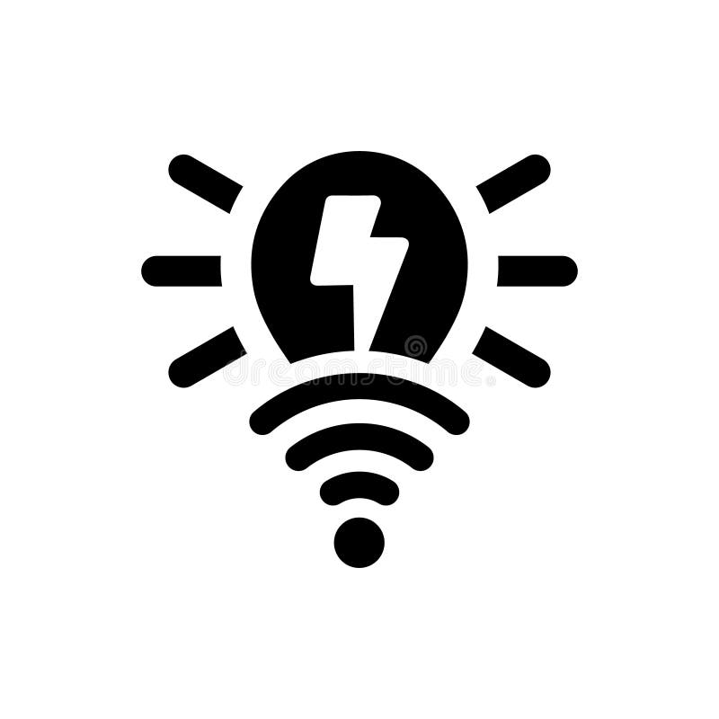 Smart Light Icon In Trendy Design Style. Smart Light Icon Isolated On ...
