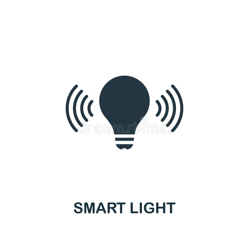 Smart Light Icon. Simple Element from Smart Devices Icons Collection ...