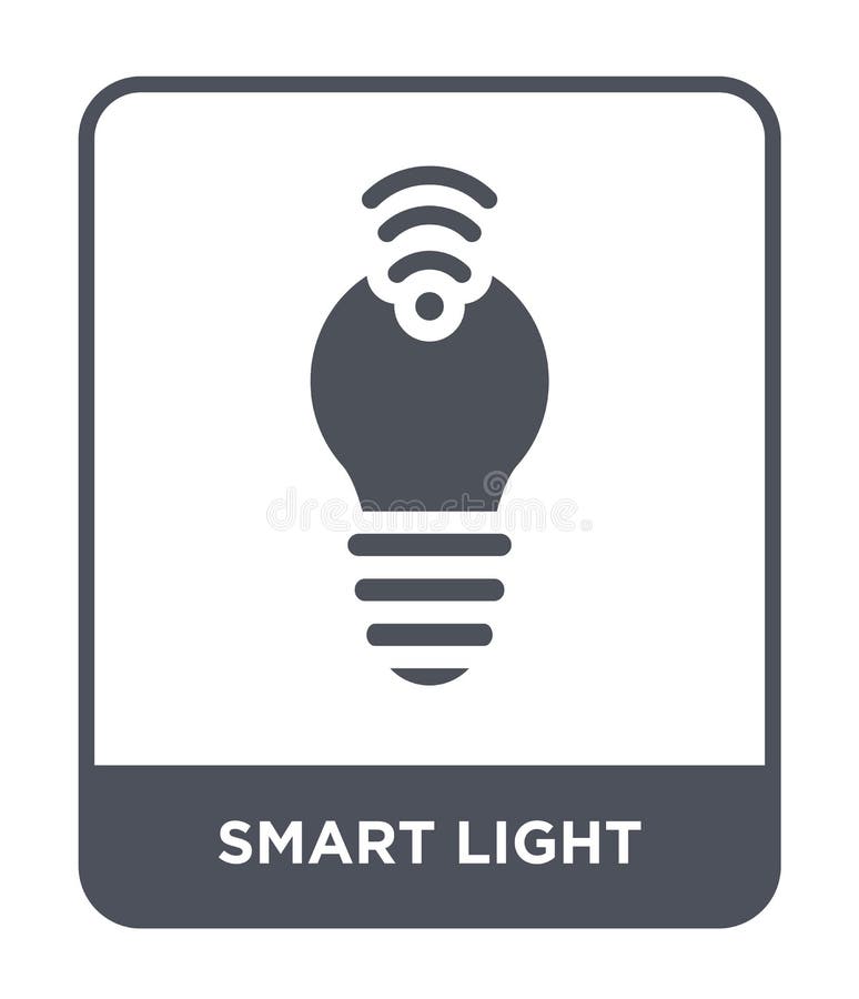 Smart Light Icon in Trendy Design Style. Smart Light Icon Isolated on ...
