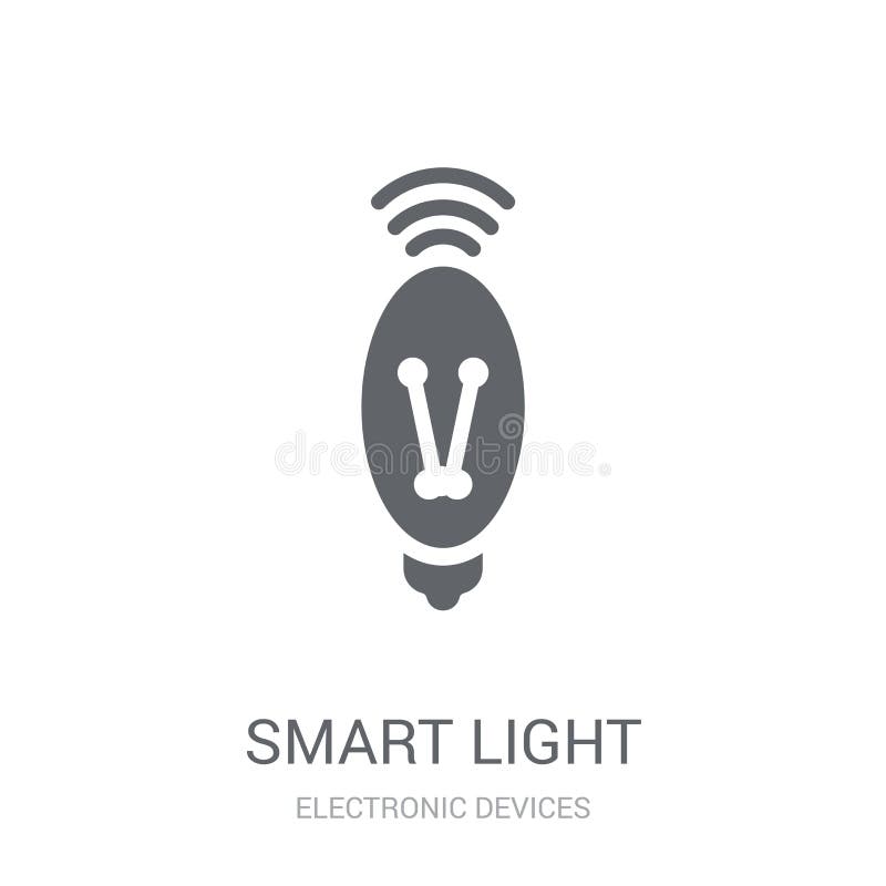 Smart Light Icon. Trendy Smart Light Logo Concept on White Background ...