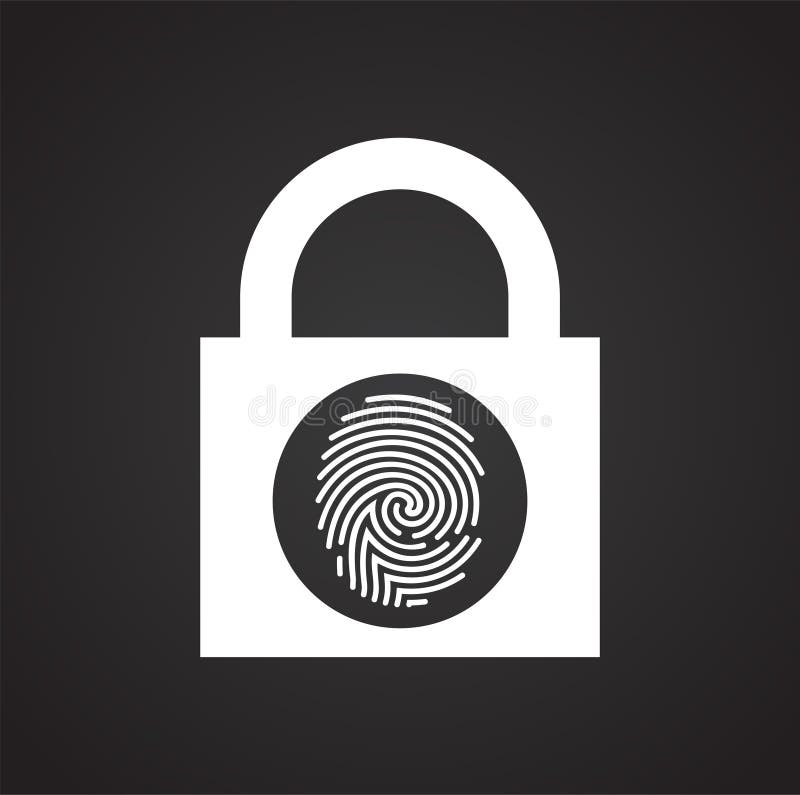 Smart Lock Icon on Background for Graphic and Web Design. Simple ...