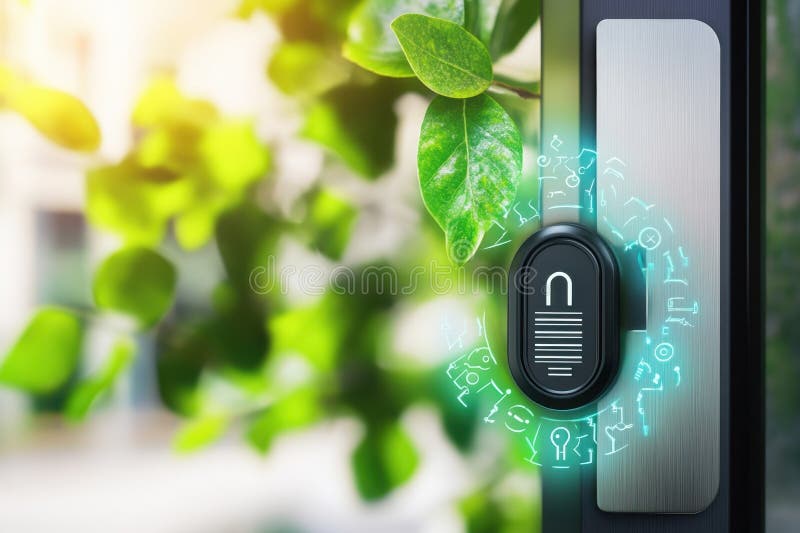 Smart Lock Technology Enhances Home Security with Digital Features Near ...