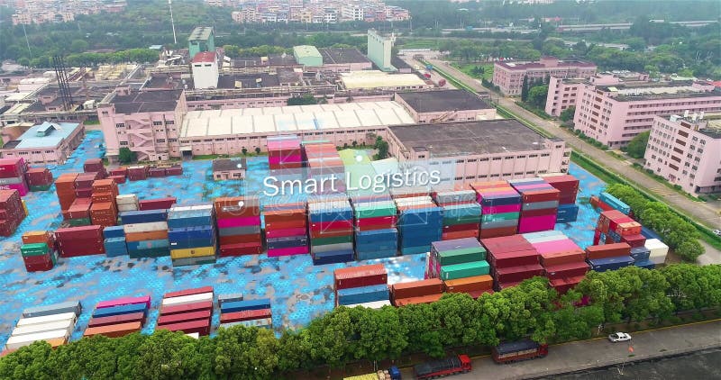 Smart Logistics Concept. Smart Logistics Inscription. Smart Logistics ...