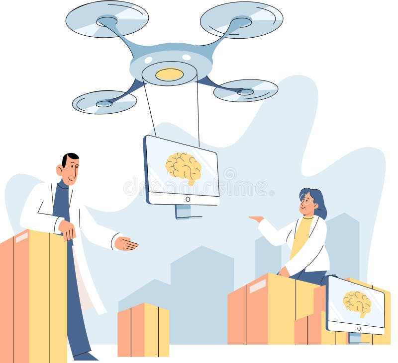 Smart Logistics Technology. Scientists Work with Automation and ... Smart Logistics Technology. Scientists Work with Automation and ...