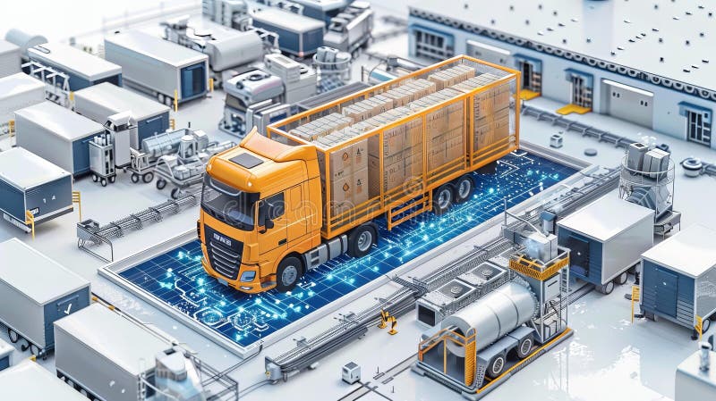 Smart Logistics and Transportation Network. Online Cargo Tracking ...