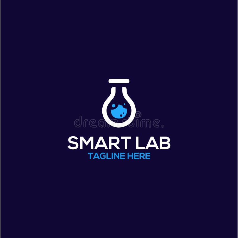 Smart Logo Design Vector Med Shine Och Unik Form Vektor Illustrationer ...