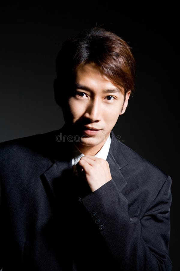 1+ Asian guy black formal attire coat Free Stock Photos - StockFreeImages