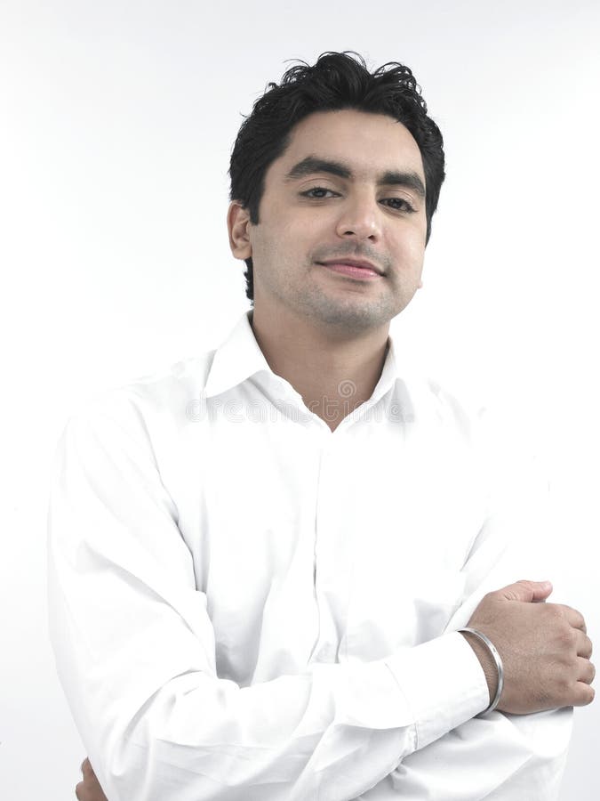 Smart looking asian man stock photo. Image of holding - 7175632