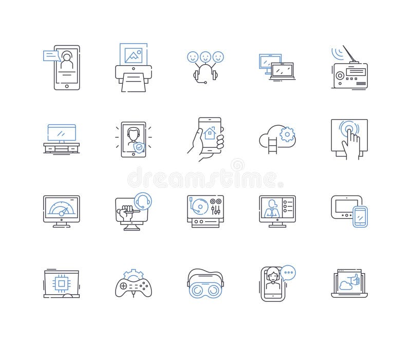 Smart Machines Line Icons Collection. Robotics, Automation, Artificial ... Smart Machines Line Icons Collection. Robotics, Automation, Artificial ...
