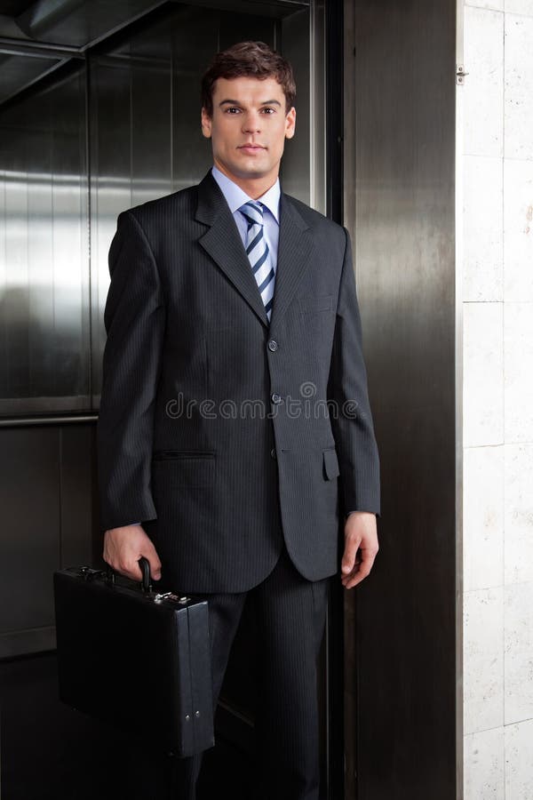 Smart Male Business Professional Stock Image - Image of looking ...