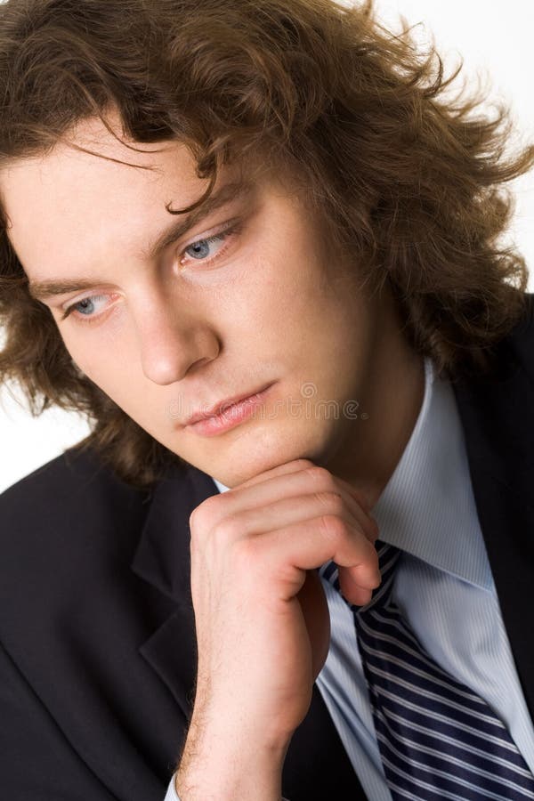 Smart man stock photo. Image of caucasian, confident - 12585952