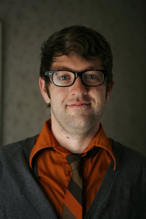 Smart Man stock photo. Image of smiling, male, portrait - 14321402