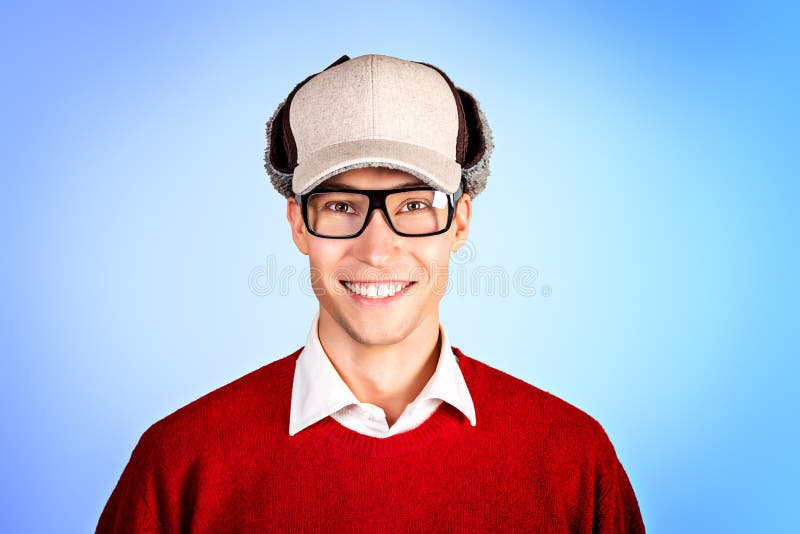 Smart man stock image. Image of good, business, optics - 44199873